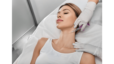 Profhilo Neck Injection Points for Aesthetic Enhancement