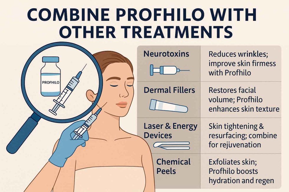 Combinar Profhilo con Otros Tratamientos: Guía clínica completa para profesionales de la estética
