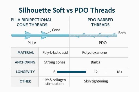 Silhouette Soft vs PDO Threads: Comparación Profesional de Anclaje ...